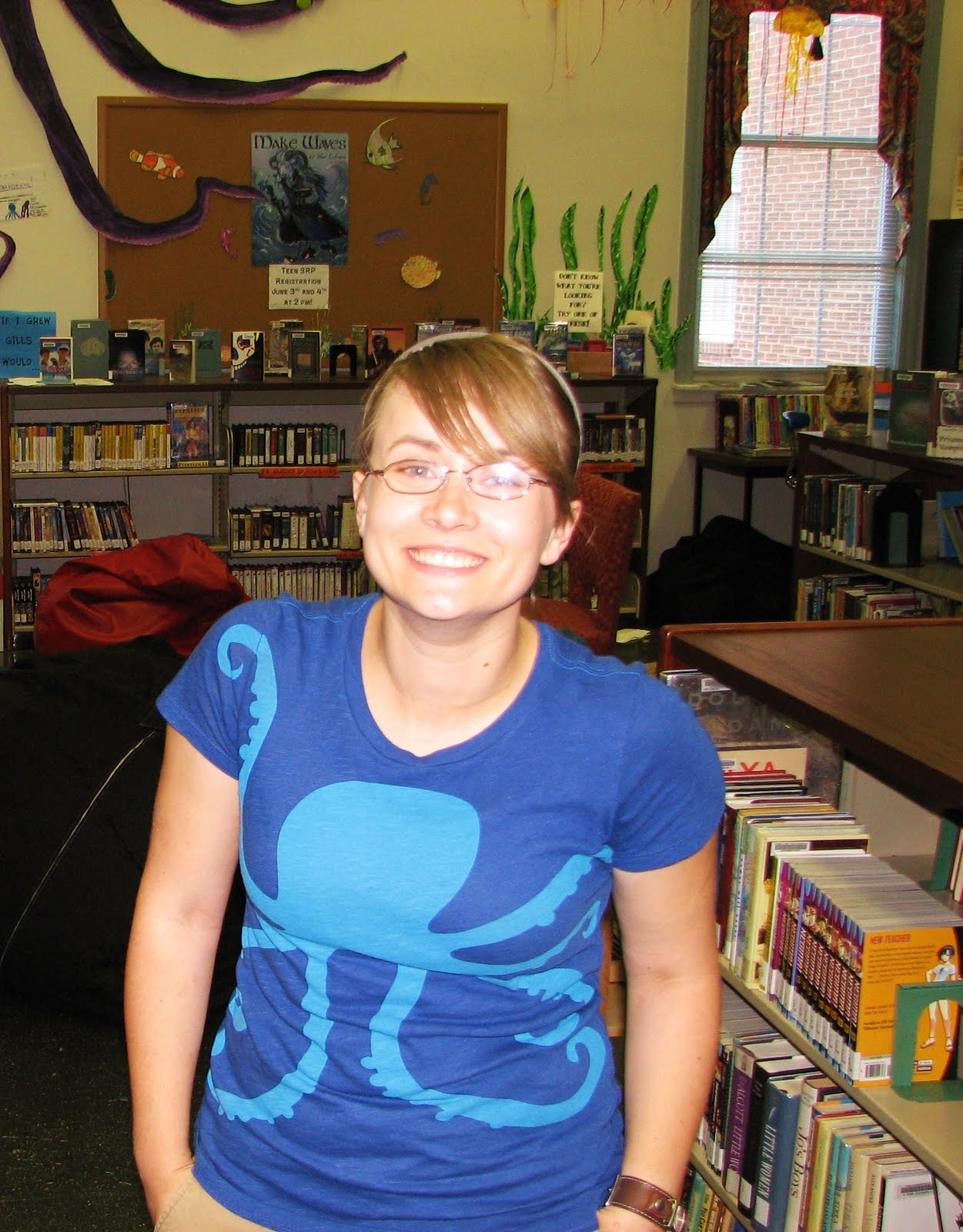 LIBRARY LIONS : Anna Ruhs, Starkville Public Library, MS